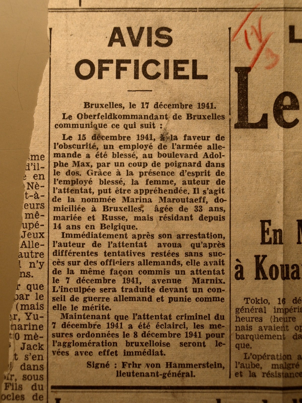 Marina Chafroff, una mujer que se indignó en la Europa de hace 70 años ...